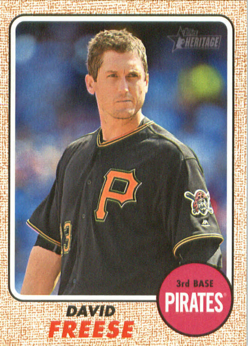 2017 Topps Heritage #161 David Freese Pirates NM-MT | eBay