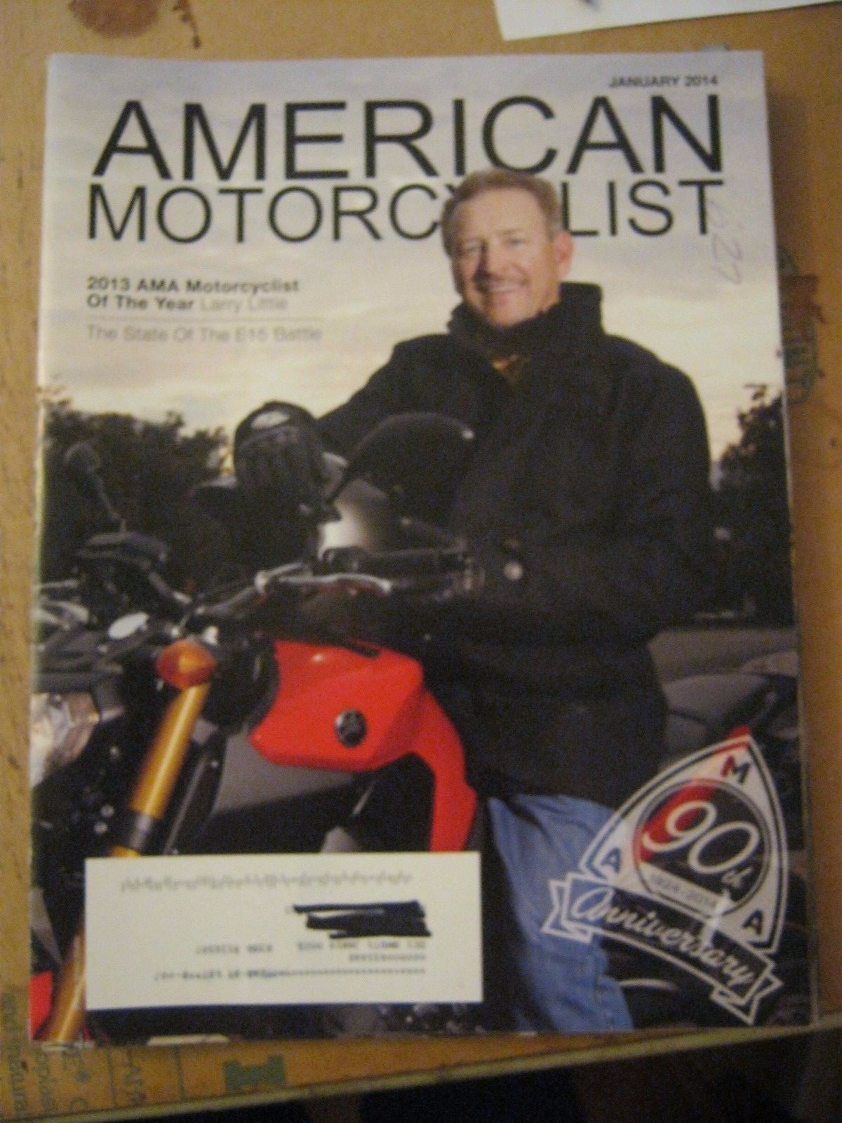 January 2014 American Motorcyclist Magazine, 2013 AMA Motorcyclist (BD ...