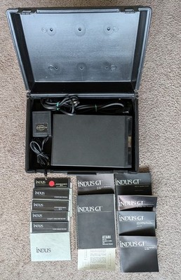 Vintage 1984 Atari Indus GT 5.25 Floppy Drive, Case, Cables, Software ...