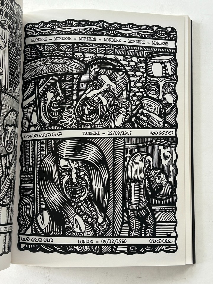 ML620 LIBRO L'ARTE DEL PROF. BAD TRIP, COLLAGE, AGENDA PSYCOTICA ...