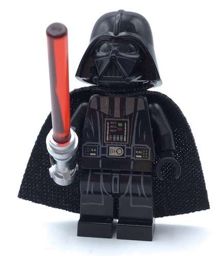 LEGO DARTH VADER MINIFIGURE WHITE HEAD VERSION STAR WARS SITH ...