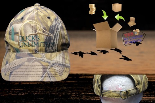 Ducks Unlimited Baseball Hat Cap Camouflage Adjustable Duck Call ...