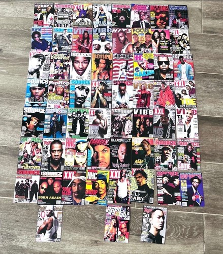 Retro Hip Hop Rappers Wall Collage Kit Prints for Bed Room Decor, 4x6 ...