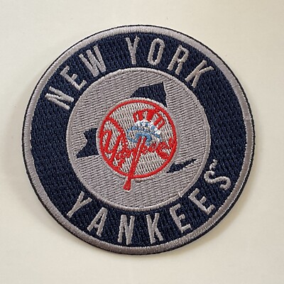 NEW YORK YANKEES Vintage Embroidered Iron On Patch 3” X 3” | eBay
