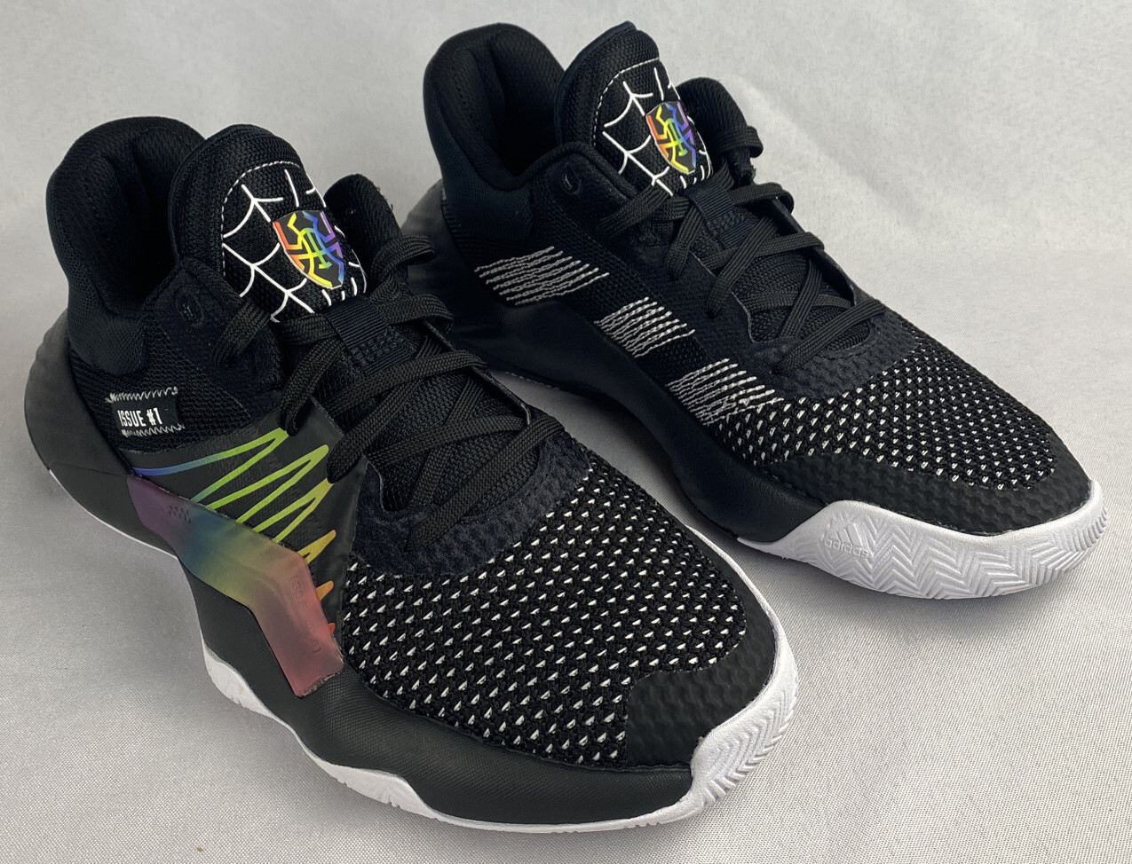 Adidas Don Issue 1 Rainbow Spider Man Sneakers Bounce… - Gem