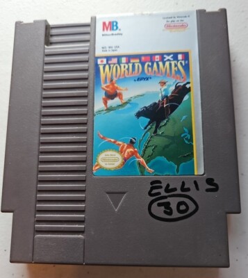 World Games by EPYX (Nintendo, NES) Cartridge Only | eBay