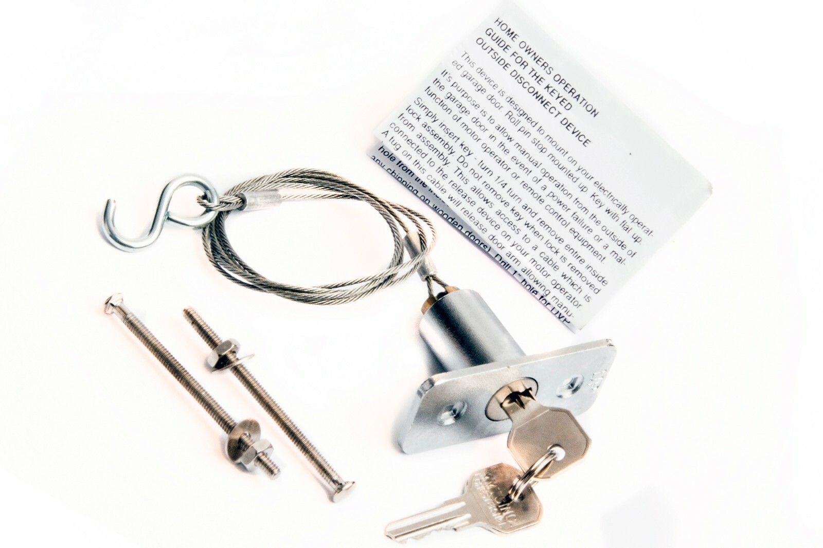 B&D BnD CM1702 Genuine External Emergency Key Release Suits Merlin ATA ...