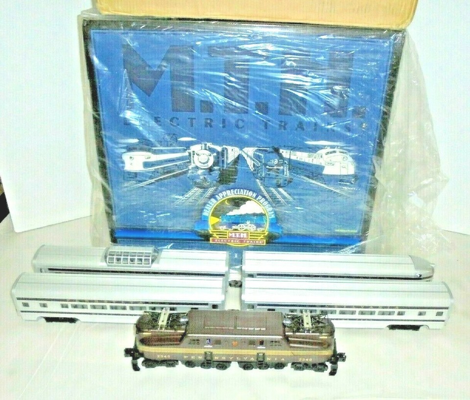 MTH RARE O GAUGE BEAUTIFUL PASSENGER TRAIN SET | eBay
