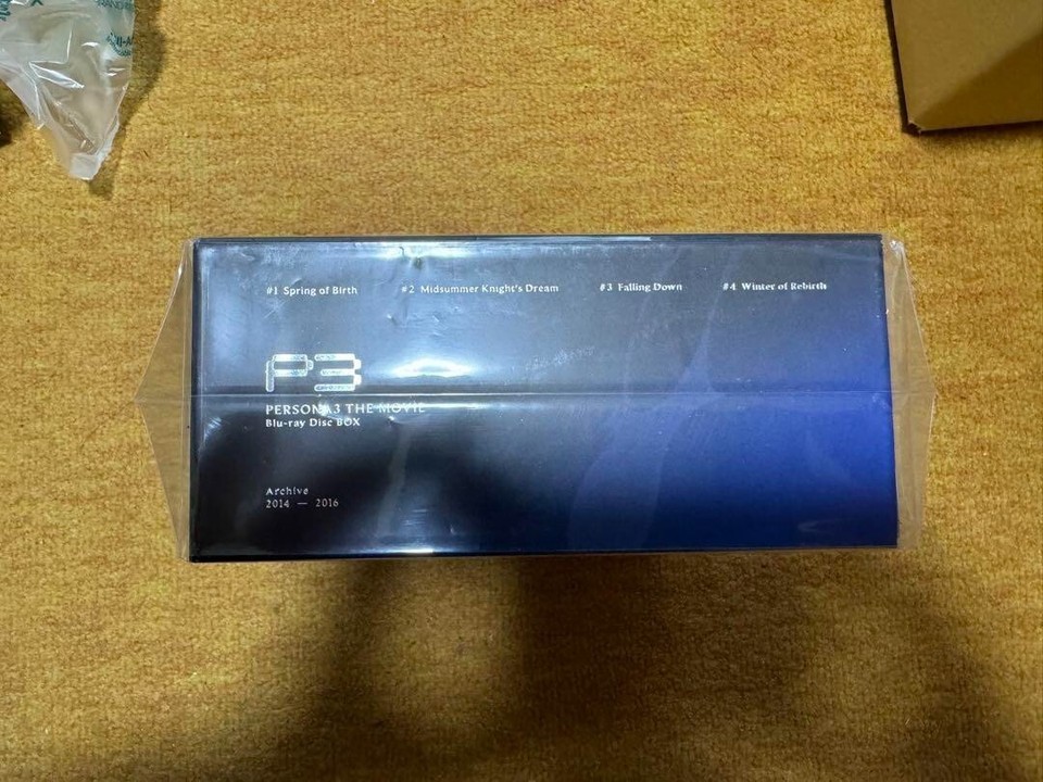 Persona 3 the Movie Blu-ray Disc BOX Limited Edition, 4 Disc Set Japan ...