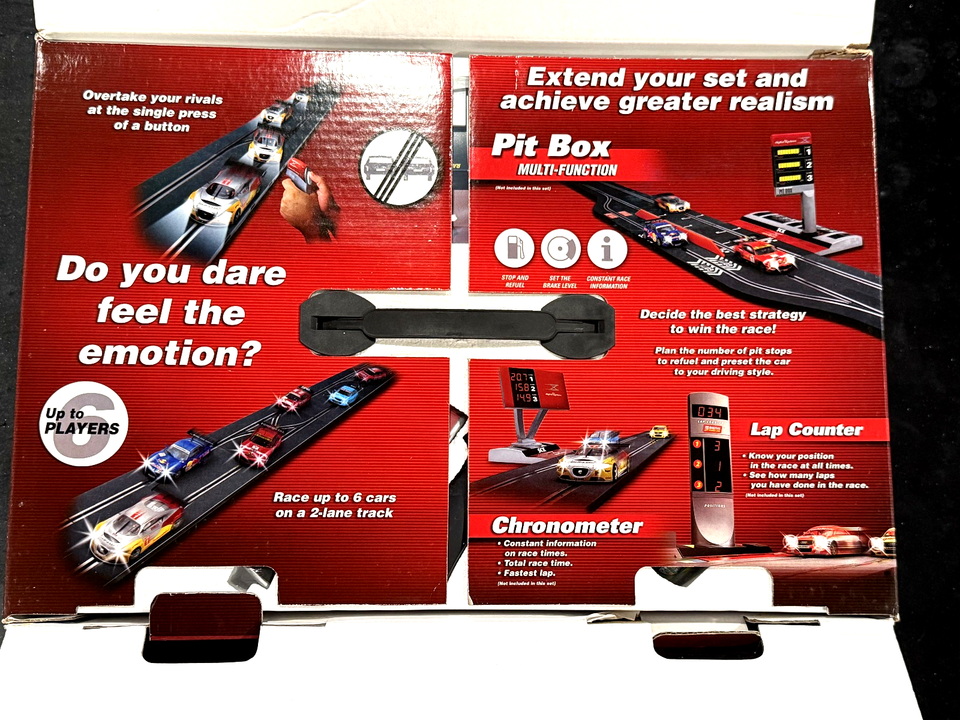 SCX 1/32 Scale Digital Nascar 3 car Race SET - New | eBay