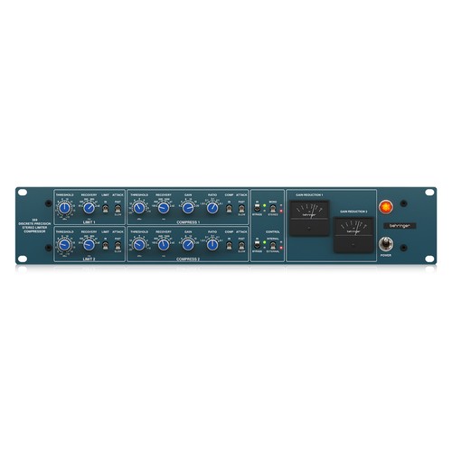 Behringer 369 Classic 2-Channel Precision Stereo Compressor and Limiter ...