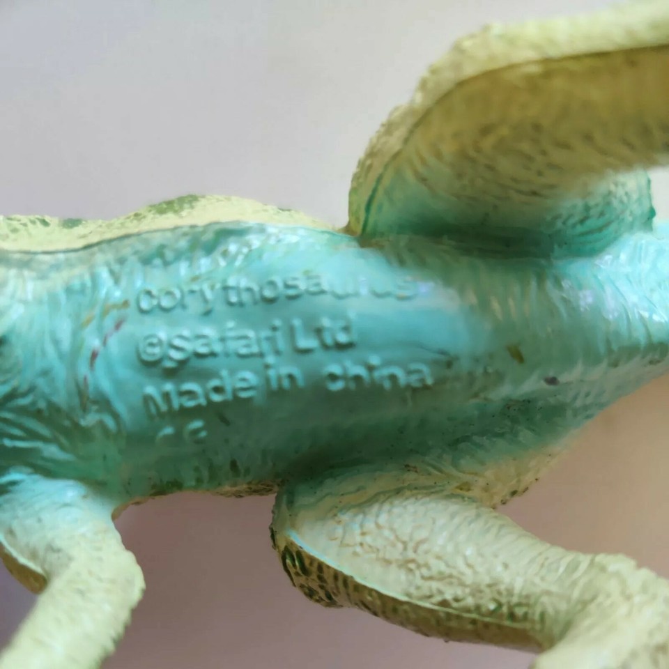 Vintage Corythosaurus Dinosaur Toy Figurine Safari Ltd. | eBay