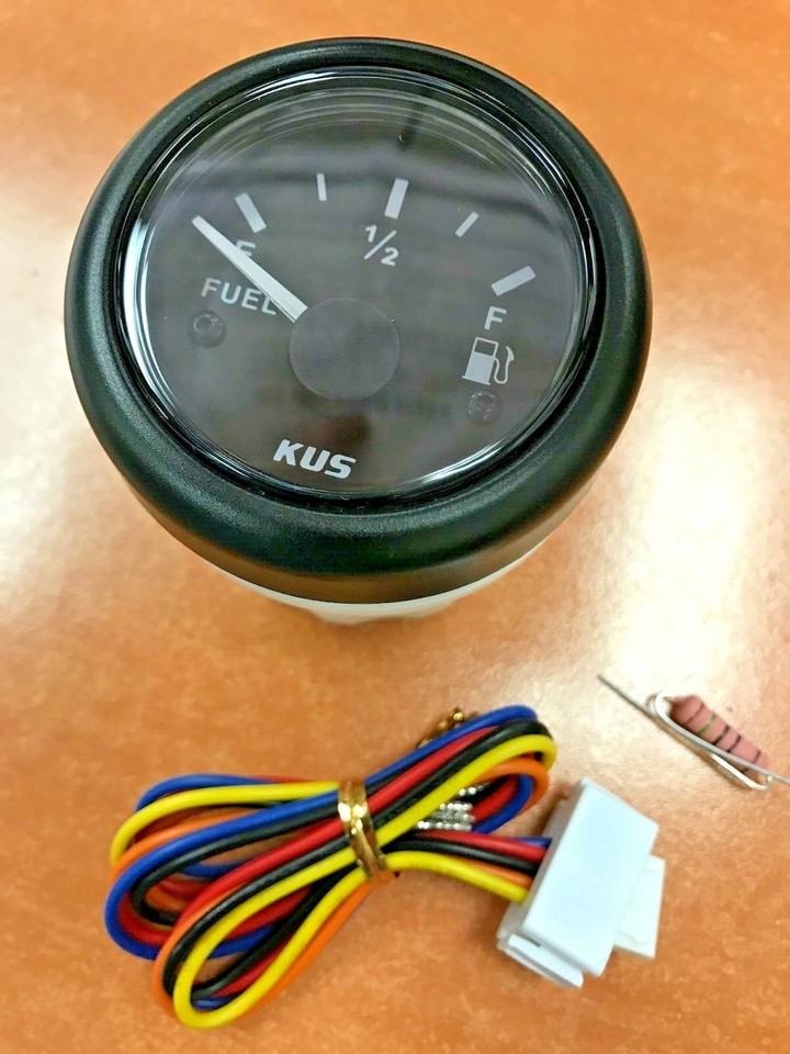 FUEL TANK GAUGE METER SENDER 18" STAINLESS WEMA KUS CPFR-BB BLACK GAS ...