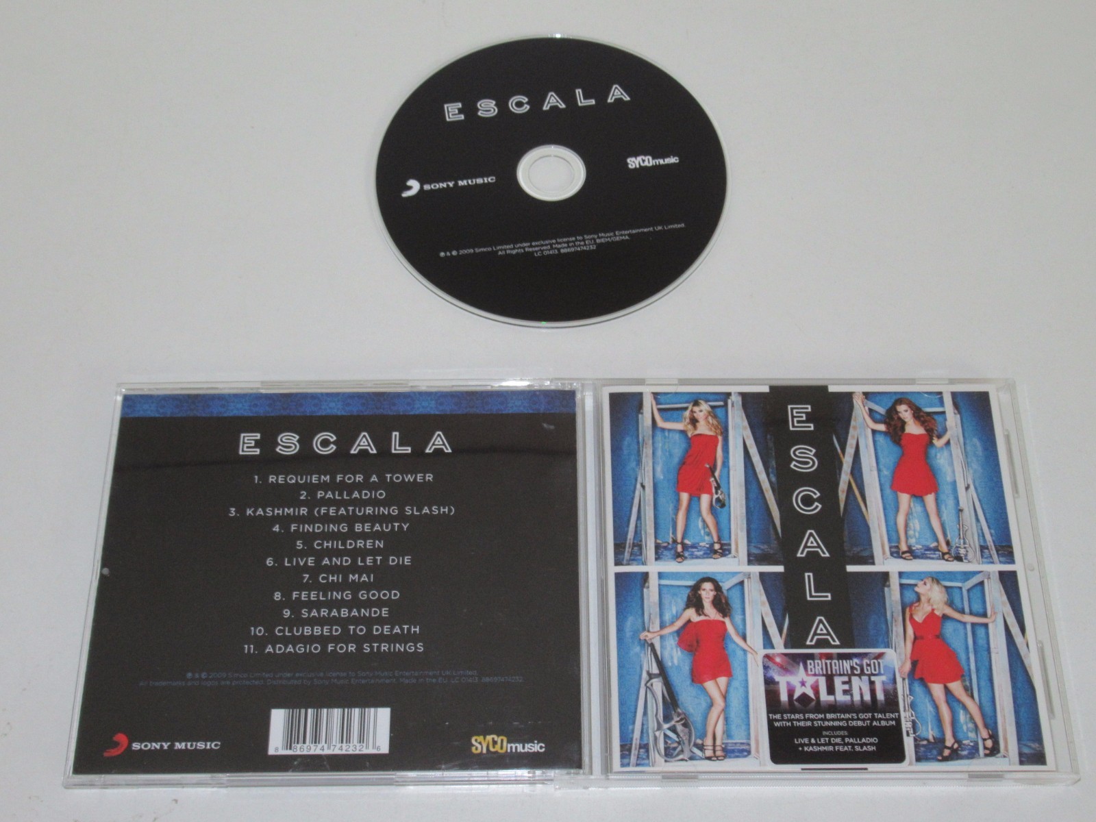 ESCALA/ESCALA(SYCO MUSIC 88697474232) CD ALBUM | eBay