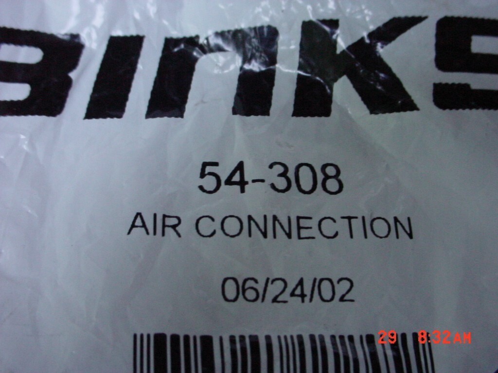 Lot of 4 NEW GENUINE BINKS 54-308 REPLACEMENT AIR CONNECTOR | eBay
