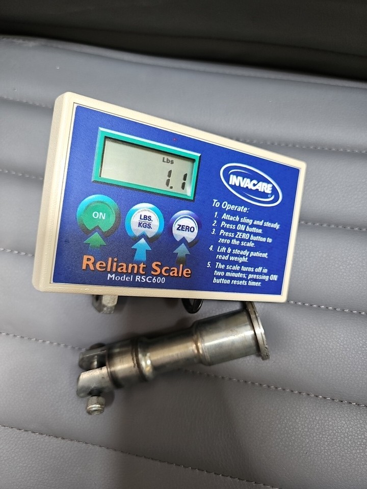 Invacare Reliant 450 Battery Powered PLUS RSC600 Scale & Harness | eBay