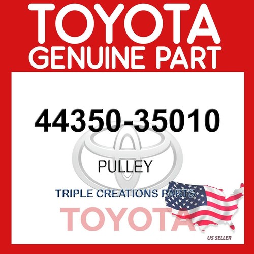 44350-35010 OEM GENUINE TOYOTA PULLEY ASSY, POWER STEERING IDLE ...