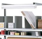 PRO-LINE Packaging Bench Overhead Light/Frame,72x16x6, Gray Bright | eBay