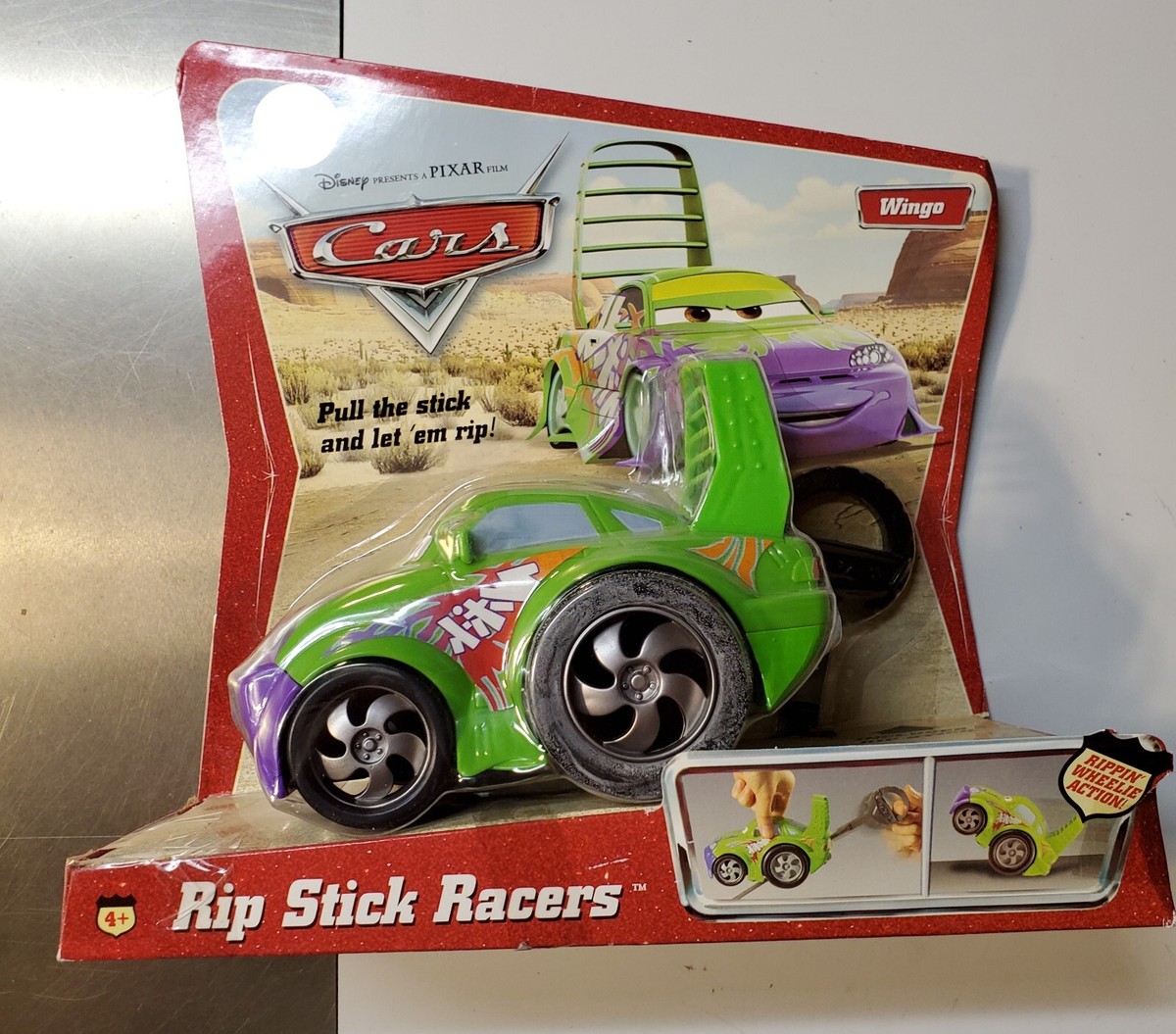 Wingo From Cars Toy MATTEL Cars: Rip Stick Racers Vehicle Wingo