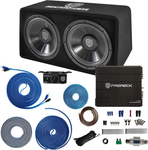 12" Car Subwoofer Speaker , Mono Amplifier and Wiring Installation Kit ...