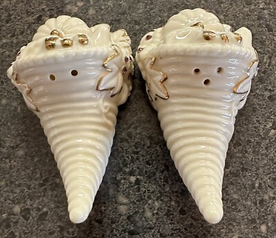 Lenox Thanksgiving Cornucopia Salt And Pepper Set | eBay