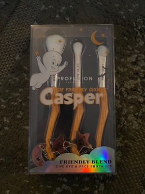 Profusion Cosmetics Casper Friendly Blend 3 Pc Eye & Face Brush Set New ...