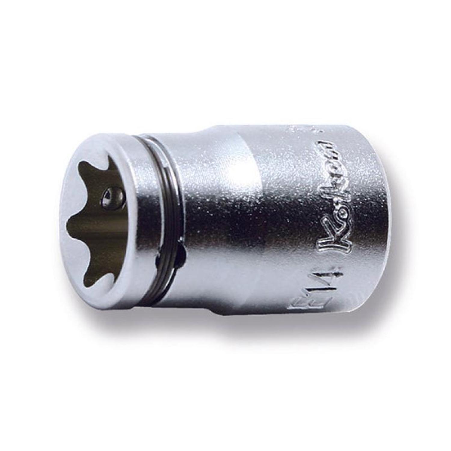 Koken 3425-E14(2B) 3/8 Inch Sq. Dr. Socket TORX E14 Nut Grip Length 26 ...