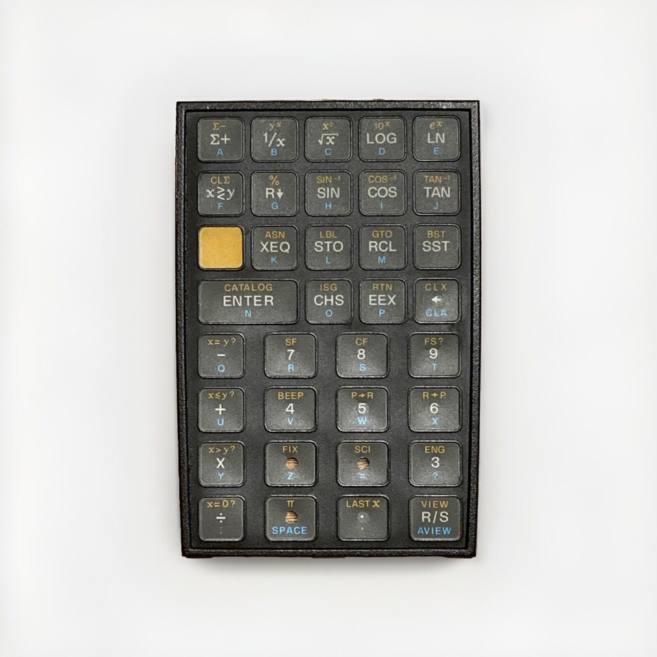 RARE HP82200 Touchpad Field Overlay Hewlett Packard HP 41CV CX 41C ...