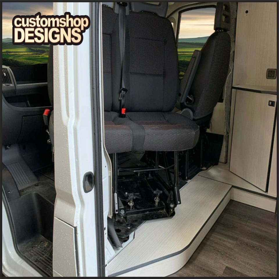 Fiat Ducato (1998 - Onward) Double Seat Swivel Base (RHD UK Model ...