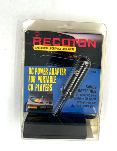 Recoton automobile power adapter for portable CD or DVD - CD22 | eBay