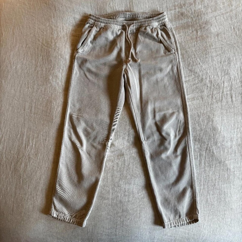 Zara Men's DNWR Drawstring Pant Medium Tan | eBay