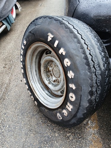 Pair Chevy Corvette Rally Wheel 15x8 Code AZ 69 Corvette Camaro Z28 SS ...