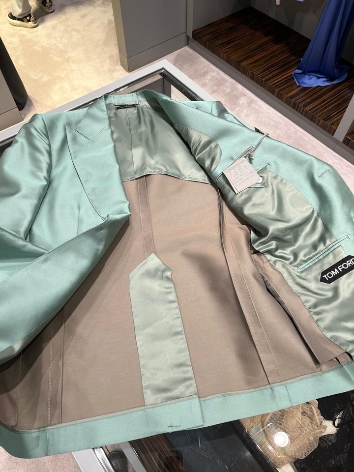 TOM FORD IRIDESCENT TWILL ATTICUS SUIT SAGE - BNWT | eBay