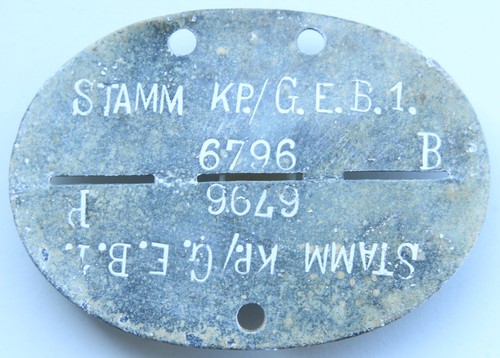 WW2 WWII Original Germany Soldiers Dog ID TAG (ST.KP) | eBay