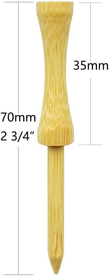 Step Down Golf Tees 2-1/8"or 2-3/4"or 3-1/4" 100 Count Wooden Golf ...
