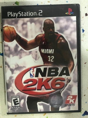 NBA 2K6 PS2 2K SPORTS PLAYSTATION 2 Pal English Cover It Is Copier ...