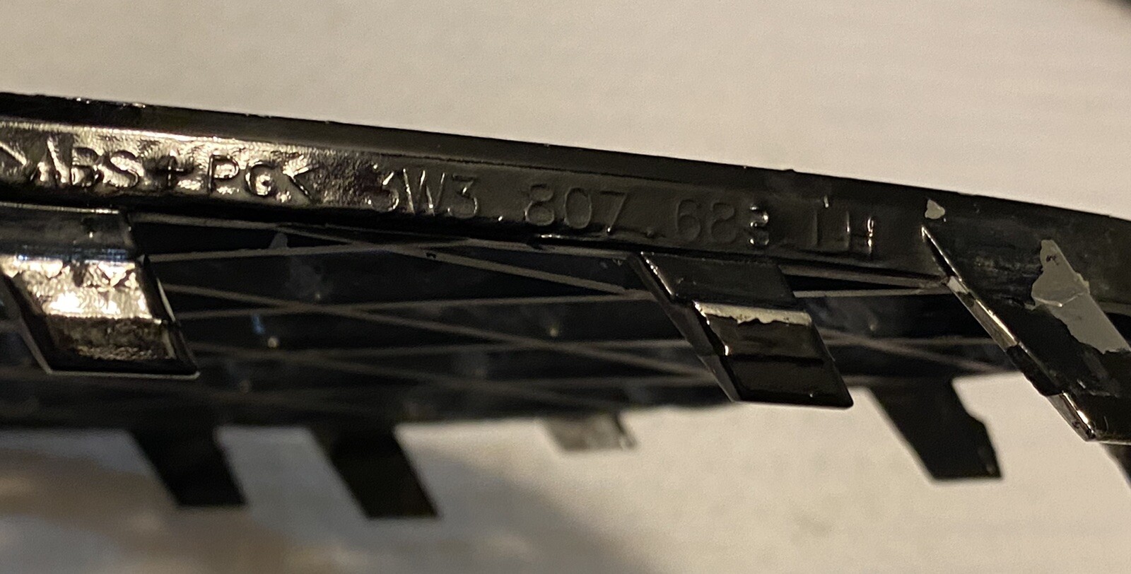 BENTLEY GT GTC FRONT LEFT LOWER BUMPER GRILLE 3W3.807.683 | eBay