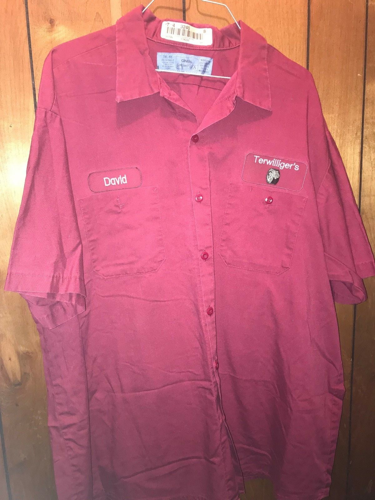 Mechanic Button Up Shirt Work Uniform Short Sleeve and hi-visility | eBay