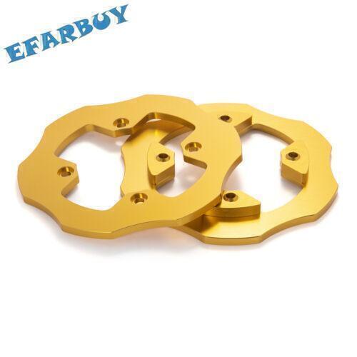 CNC Gold Rear Dual Sprocket Guard Chain Protector for Suzuki Quadsport ...