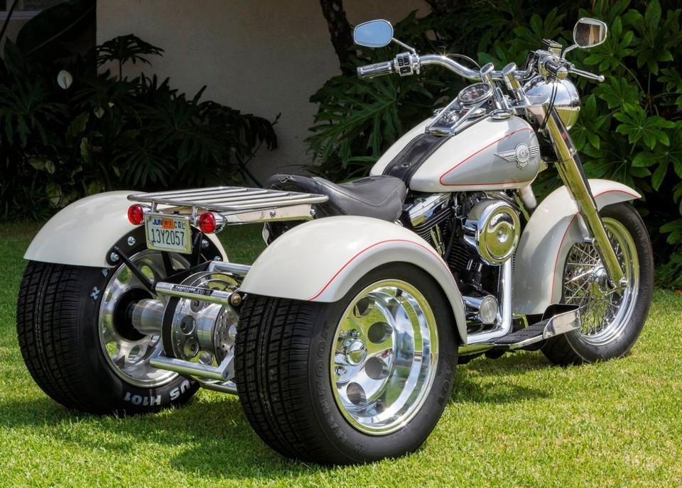 Frankenstein Trikes Sport Trike kit for Harley-Davidson Softail 1987 ...