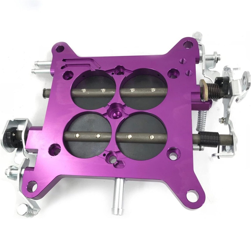 Billet CNC Carburetor Base Plate for Holley 750 CFM 4150 Double Pumper ...