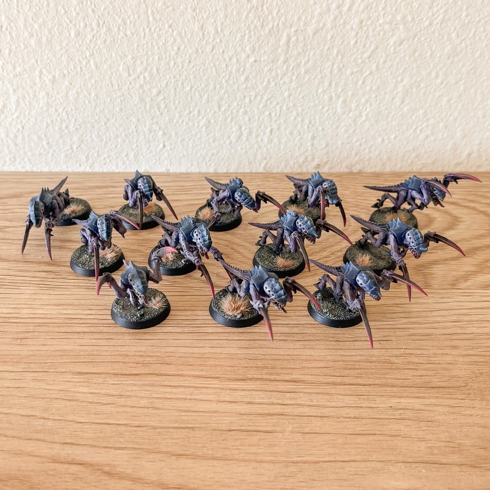 Warhammer 40k Tyranids - Painted Hive Fleet Hydra Army - (285) | eBay
