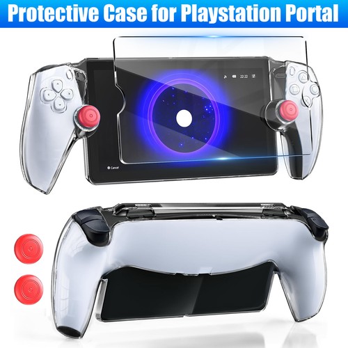 Clear Case & Screen Protector for PS5 Playstation Portal Handheld ...