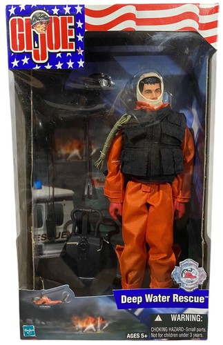 GI Joe Deep Water Rescue Vtg 2002 12'' Action Figure NEW | eBay