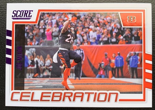 2022 SCORE FOOTBALL CELEBRATION INSERT JOE NIXON CINCINNATI BENGALS #C ...