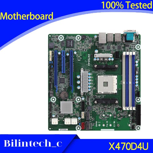 FOR ASRock X470D4U Motherboard Supports AM4 Slot Ryzen 2/3rd Generation DDR4 #A6 | eBay.de