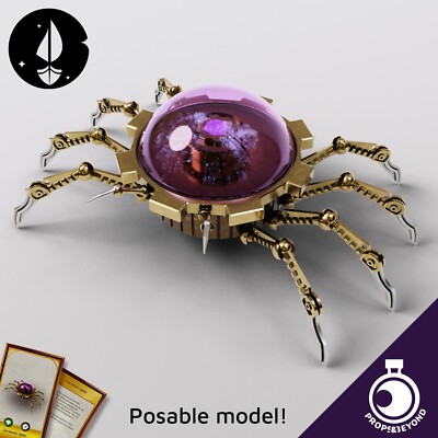 Clockwork Spider Spelljammer Dungeons and Dragons Puzzles and Props ...