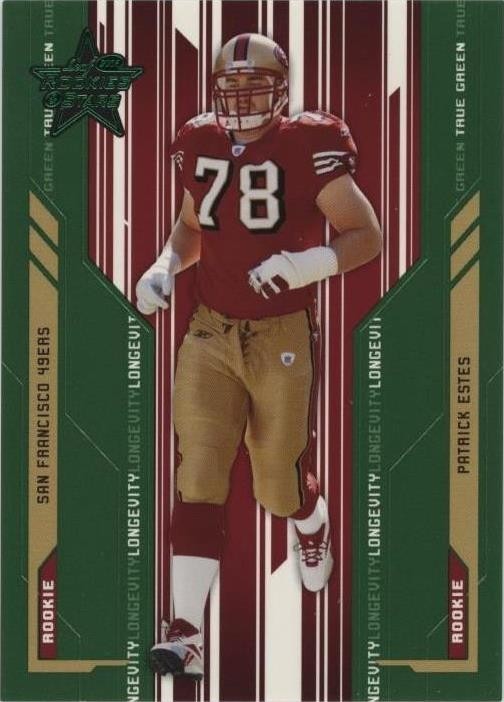 2005 Leaf Rookies & Stars - Rookie Patrick Estes #186 Longevity ...