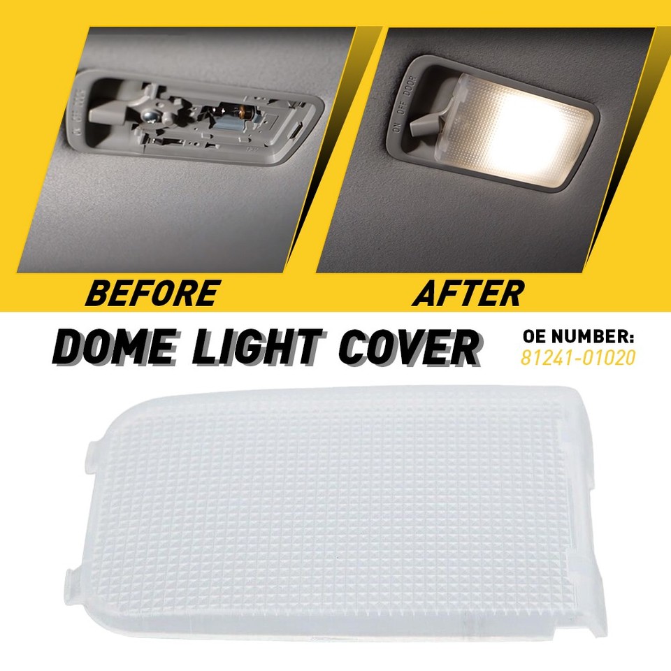 Clear Lens Dome Light For Cover Toyota 4Runner Corolla Tacoma Tundra ...