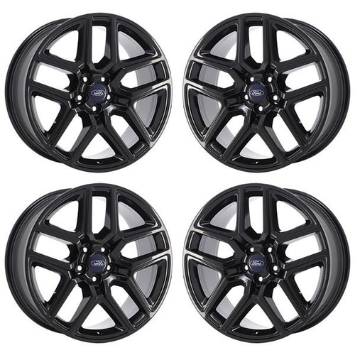 20" FORD EXPLORER GLOSS BLACK WHEELS RIMS FACTORY OEM 10061 2011-2019 ...